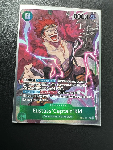UNE PIÈCE ! Eustass « Captain » Kid OP01 051 - Alt Art alternatif ...