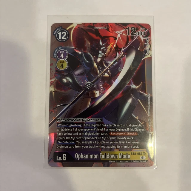 MODE FALLDOWN OPHANIMON - BT8-082 - comme neuf - Digimon TCG EUR 4,43 - PicClick FR