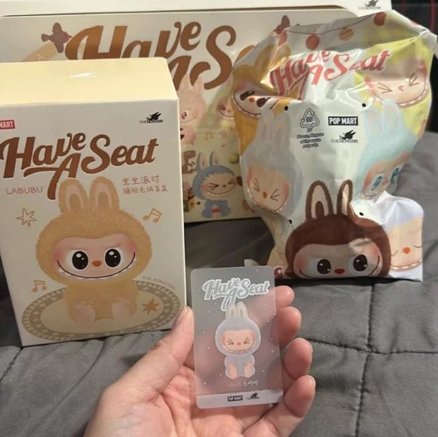 POPMART LABUBU HAVE A Seat Blind Box original Hehe EUR 38,00 - PicClick DE