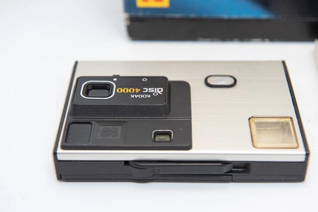 APPAREIL ARGENTIQUE KODAK Disc 4000 Analog Disk Camera + NOTICE/BOITE ...