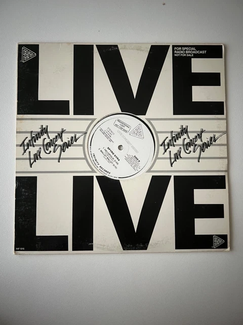 SPYRO GYRA LIVE Concert Series LP Infinity Records 1979 L-33-1013 PROMO EX £14.84 - PicClick UK