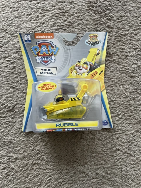 SPIN MASTER PAW Patrol Mighty Pups Charged Up True Metal Car Rubble ...
