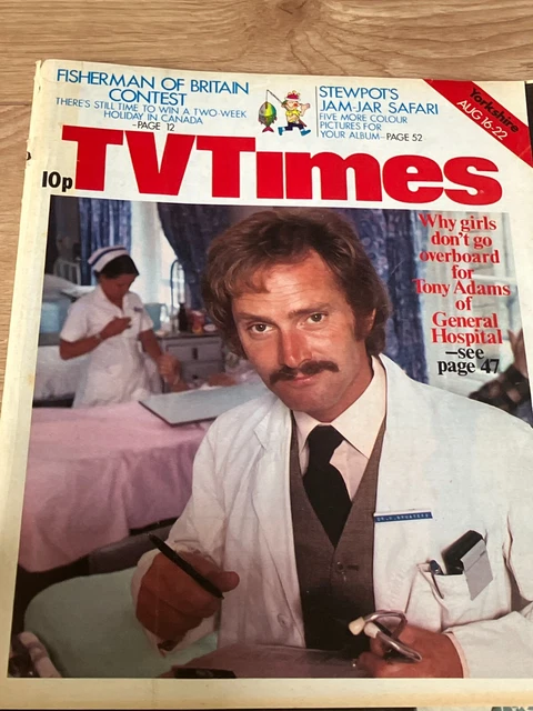 TV TIMES 1975, Colditz Bernard Hepton,Anouska Hempel. Anne Aston, Tony ...