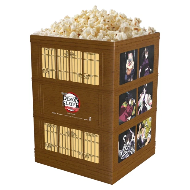 DEMON SLAYER: INFINITY Castle 2025 Kino 85 Oz. Popcorndose aus Metall ...