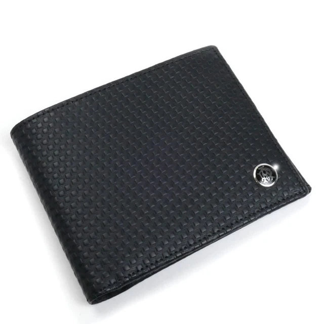DUNHILL BI-FOLD WALLET MICRO D-EIGHT Black L2G330A Men's £269.50 ...
