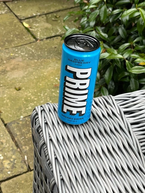 PRIME ENERGY DRINK Can by Logan Paul & KSI USA IMPORT BLUE RASPBERRY $5 ...