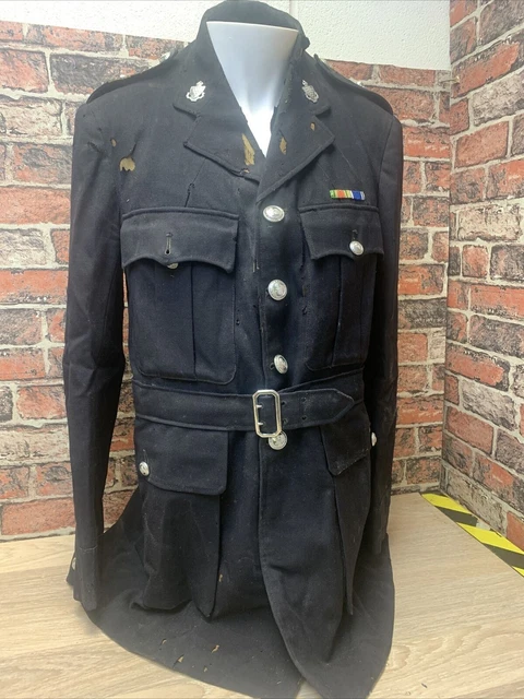 VINTAGE 1950S ORIGINAL Woollen Police Jacket Constable From Cornwall ...