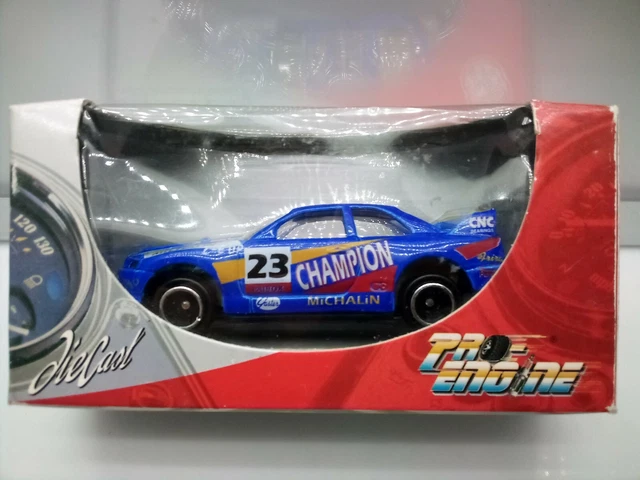 STREET MACHINE / Nissan Skyline GTR R34 - Blue - Racing - Model Car $24 ...