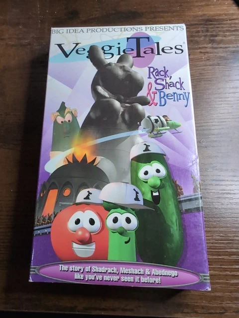 Veggietales Rack Shack And Benny Vhs VeggieTales Rack, Shack & Benny