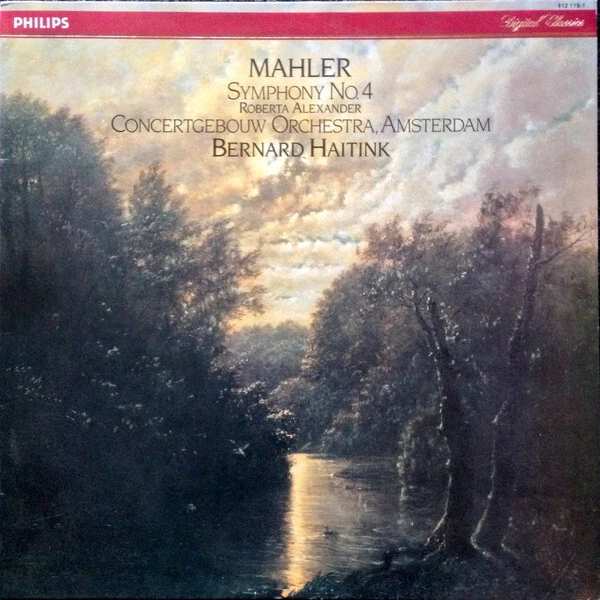 GUSTAV MAHLER / Roberta Alexander, Concertgebouworkest, Bernard Haitink ...