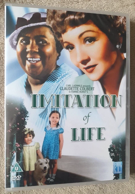 IMITATION OF LIFE (1934) Claudette Colbert film. region 2 uk DVD *NEW ...