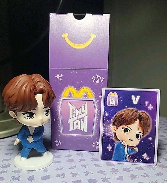 NEW! RARE 2025 McDonald's #6 TWB V TINY TAN × BTS 2025 Happy Meal Toy Limited £8.93 - PicClick UK