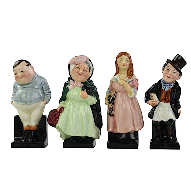 ROYAL DOULTON DICKENS Figures, Little Nell, Fat Boy, Sairey Gamp ...