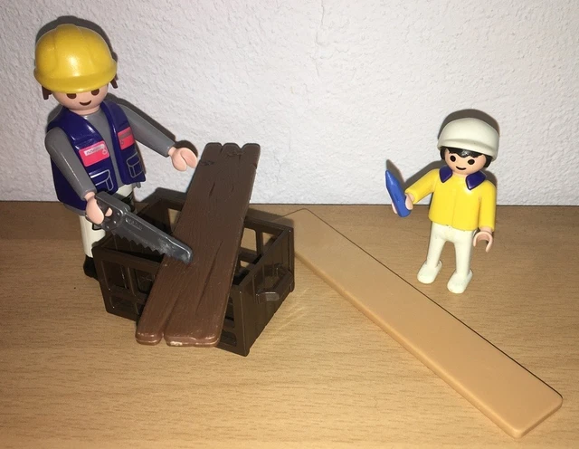 PLAYMOBIL MÉTIER - Duo : Menuisier et apprenti EUR 2,99 - PicClick FR