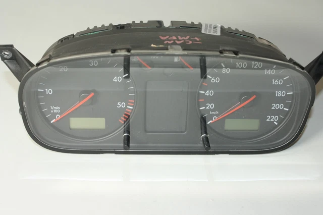 VW T4 MULTIVAN 2,5TDI Tacho Kombiinstrument blaue Beleuchtung KM ...