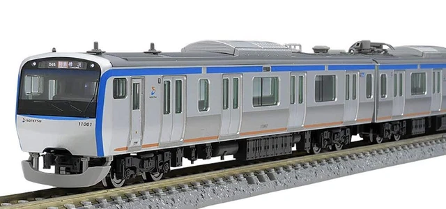 TOMIX N GAUGE Sagami Railway 11000 Series Basic Set 4 cars 98381 Railway model t £158.90 ...