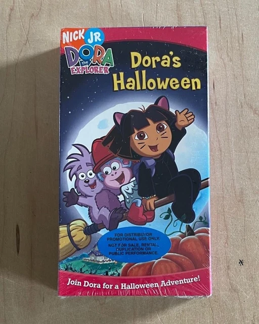 NICK JR DORA THE EXPLORER Dora's Halloween (2004) Sealed VHS Promo ...