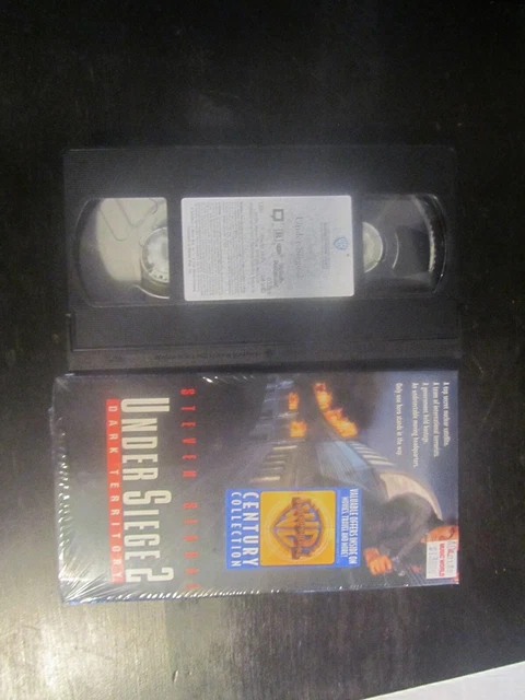 UNDER SIEGE 2 - Dark Territory (VHS, 1996) opened but still with ...