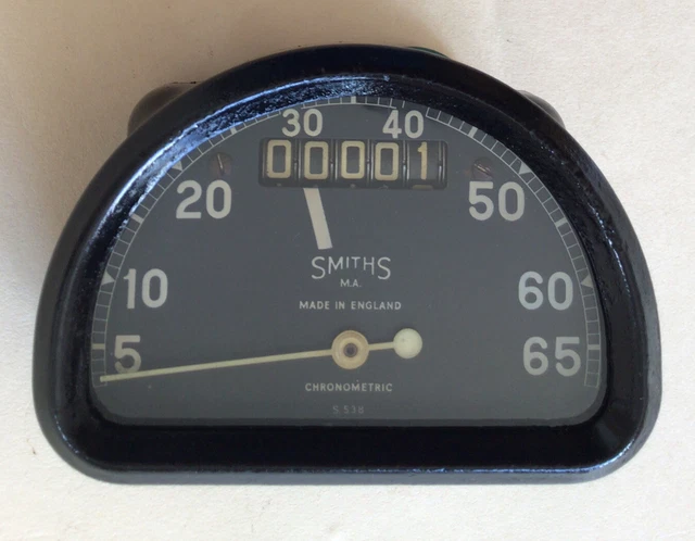SMITHS CHRONOMETRIC SPEEDOMETER 65 Mph Bsa Bantam £140.00 - PicClick UK
