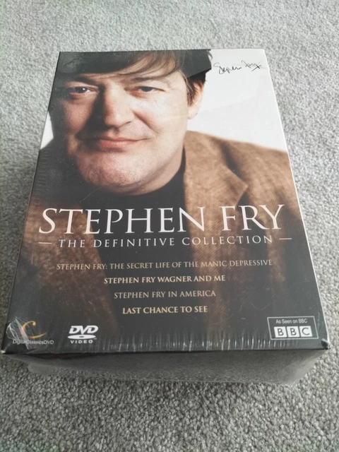 STEPHEN FRY - The Definitive Collection DVD Box Set 2013 New & Sealed £ ...