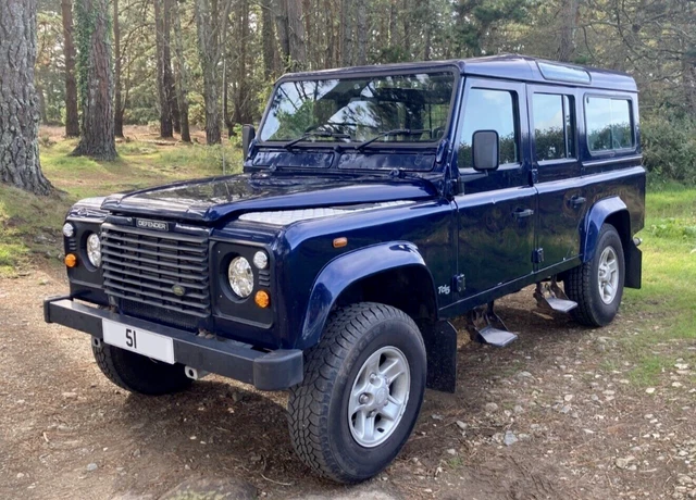 LAND ROVER DEFENDER 110 COUNTY TD5 15P - GALVANISED CHASSIS - 97k Miles ...