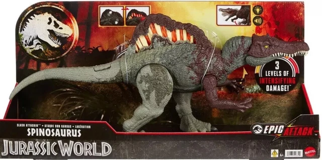 JURASSIC WORLD EPIC Attack Spinosaurus ! EUR 130,00 - PicClick ES