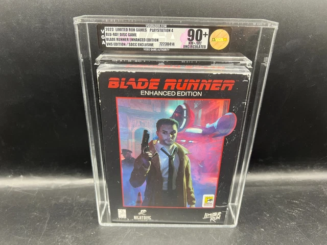 BLADE RUNNER ENHANCED Edition VHS SDCC Exclusive PS4 VGA 90+ FACTORY ...