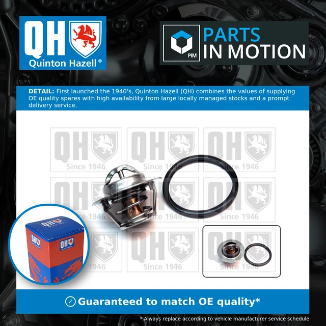 COOLANT THERMOSTAT FITS DACIA DUSTER 1.6 10 to 18 QH 7700872554 ...