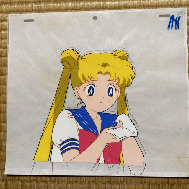 SAILOR MOON ANIME Cel picture Tsukino Usagi Japan Animation Vintage ...