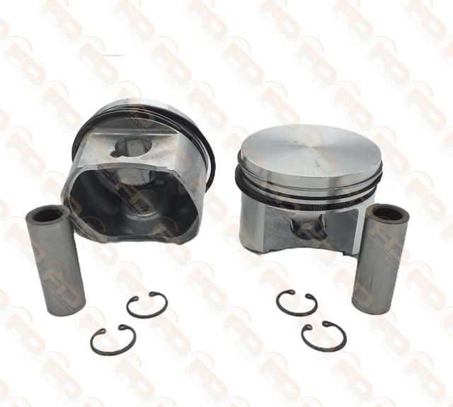 COPPIA PISTONI DA 80.6mm PER FIAT 126 BIS OP MODIFICA FIAT500/126 EPOCA ...