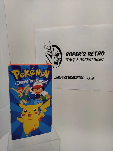 POKEMON VOL. 1: I Choose You Pikachu (VHS, 1998, Dubbed) £3.20 ...