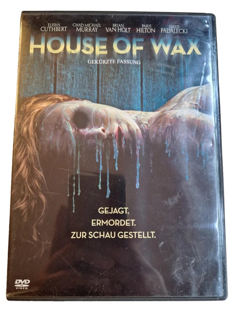 HOUSE OF WAX DVD Horror Splatter Serienmörder Elisha Cuthbert EUR 5,95 ...