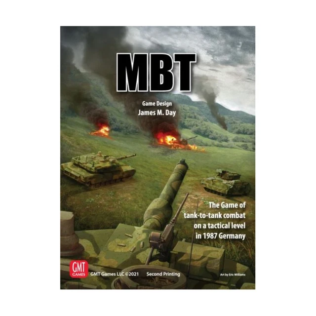 GMT WARGAME MBT (2nd Ed, 2nd) Box EX £89.62 - PicClick UK