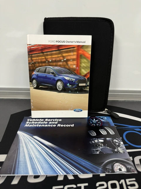 FORD FOCUS MK3.5 Owners Pack / Handbook / Manual + Wallet 2014~2017 ...
