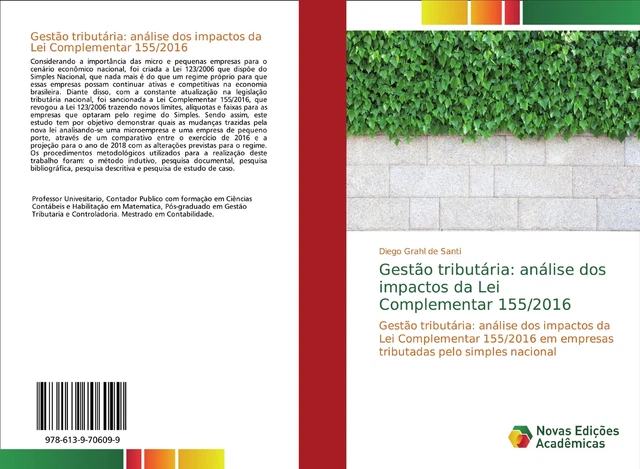 GESTÃO TRIBUTÁRIA: ANÁLISE dos impactos da Lei Complementar 155/2016 ...