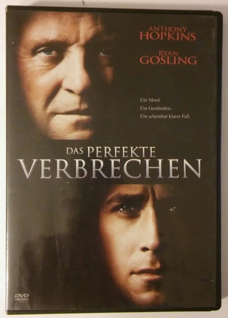 DVD DAS PERFEKTE Verbrechen mit Ryan Gosling und Anthony Hopkins FSK ab ...