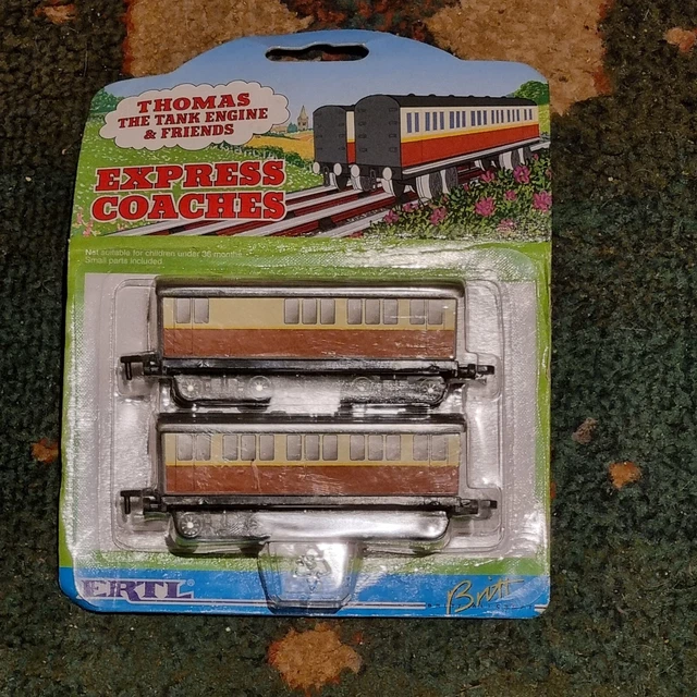EXPRESS COACHES ERTL Thomas The Tank Engine & Friends Die Cast New ...