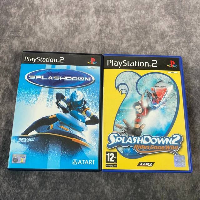 SPLASHDOWN + SPLASHDOWN 2 Rides Gone Wild PS2 PlayStation 2 Game Bundle Jet Ski £19.95 - PicClick UK