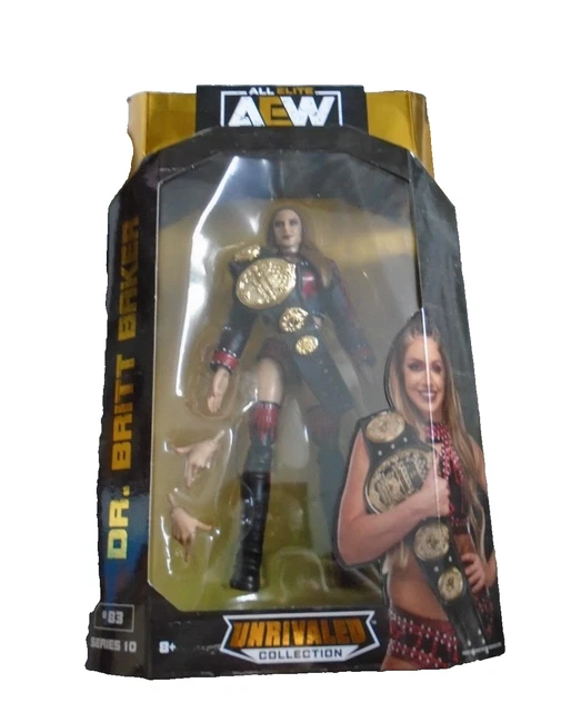 #83 DR. BRITT Baker AEW Unrivaled Collection Series 10 Action Figure ... #83 DR. BRITT Baker AEW Unrivaled Collection Series 10 Action Figure ...