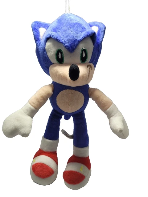 SONIC THE HEDGEHOG KNUCKLES TAILS 11"PLUSH SOFT TOY TEDDY with WINDOW ...