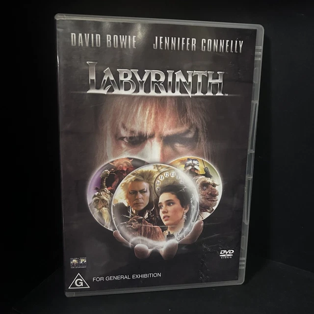 LABYRINTH DVD 1986 Cult Favourite Stars David Bowie & Jennifer Connelly ...