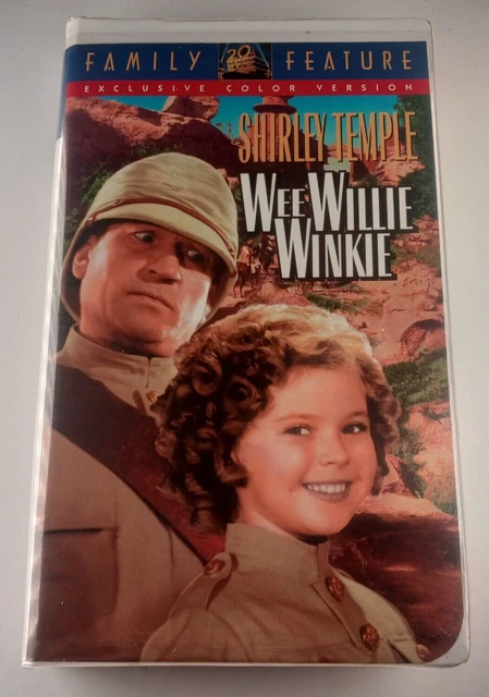 WEE WILLIE WINKIE (VHS) 1937 Shirley Temple, Victor McLaglen TESTED £2. ...