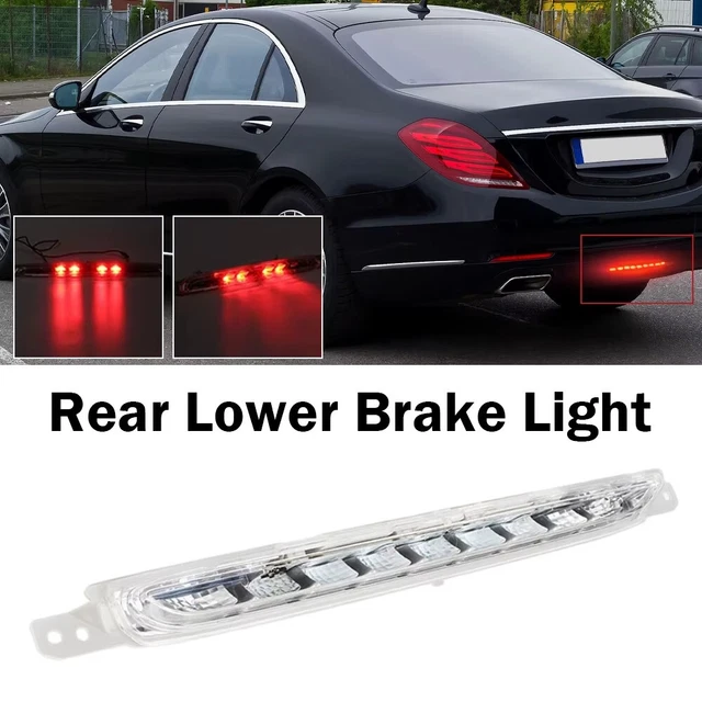 DIFFUSEUR DE PARE-CHOCS arrière pour Mercedes, W222, classe S, S500, 2014-2017 EUR 149,99 ...