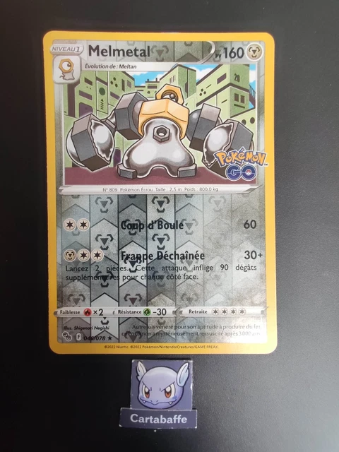 CARTE POKÉMON MELMETAL 046/078 Reverse EB10.5 10.5 Pokémon GO NEUF EUR 2,85 - PicClick FR