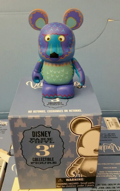 DISNEY VINYLMATION 3& Set 9 Park Camp Minnie Mickey Mouse Animal w/ Box ...