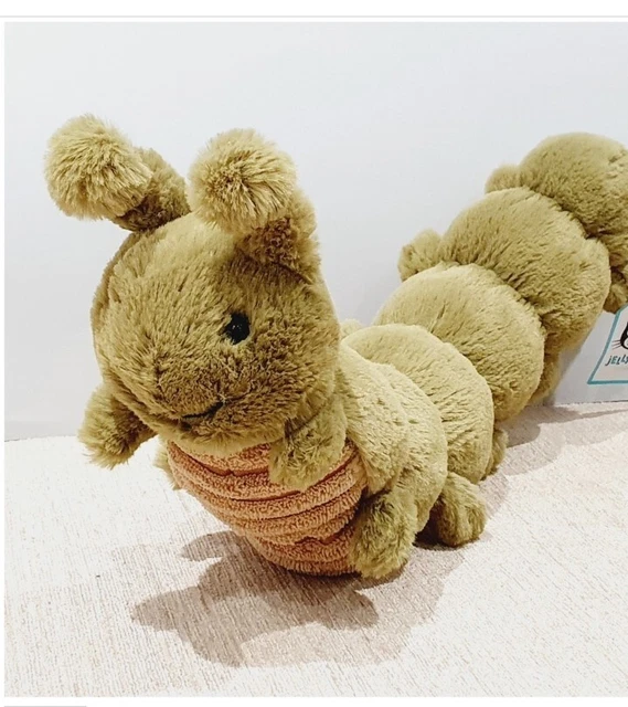 JELLYCAT CHRISTOPHER CATERPILLAR Soft Toy New With Tags BNWT Tags £49. ...
