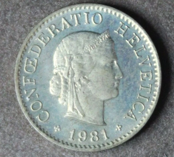 * 1981 SWITZERLAND 5 Rappen Helvetica World Coin #Gih90 $1.00 - PicClick AU