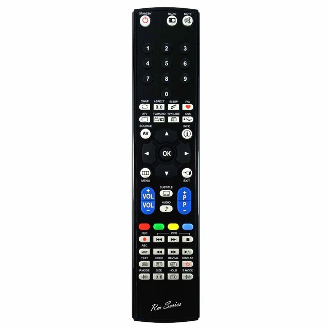 Rm Series Tv TÉlÉcommande Pour Logix Xmu Rmc 0032 Eur 37 61