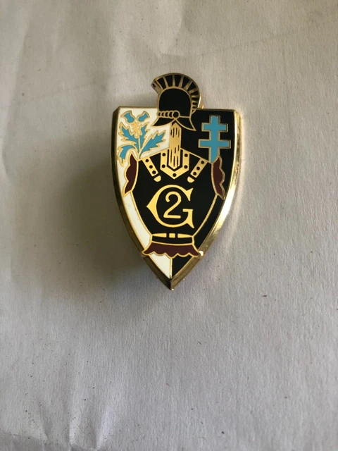 INSIGNE MILITAIRE PUCELLE Armée Arthus Bertrand atlas 2° RG génie EUR 2,00 - PicClick IT