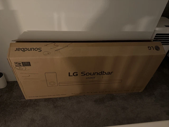 LG US90TY 5.1.3 Ch Dolby Atmos Soundbar & Subwoofer Brand New Sealed ...
